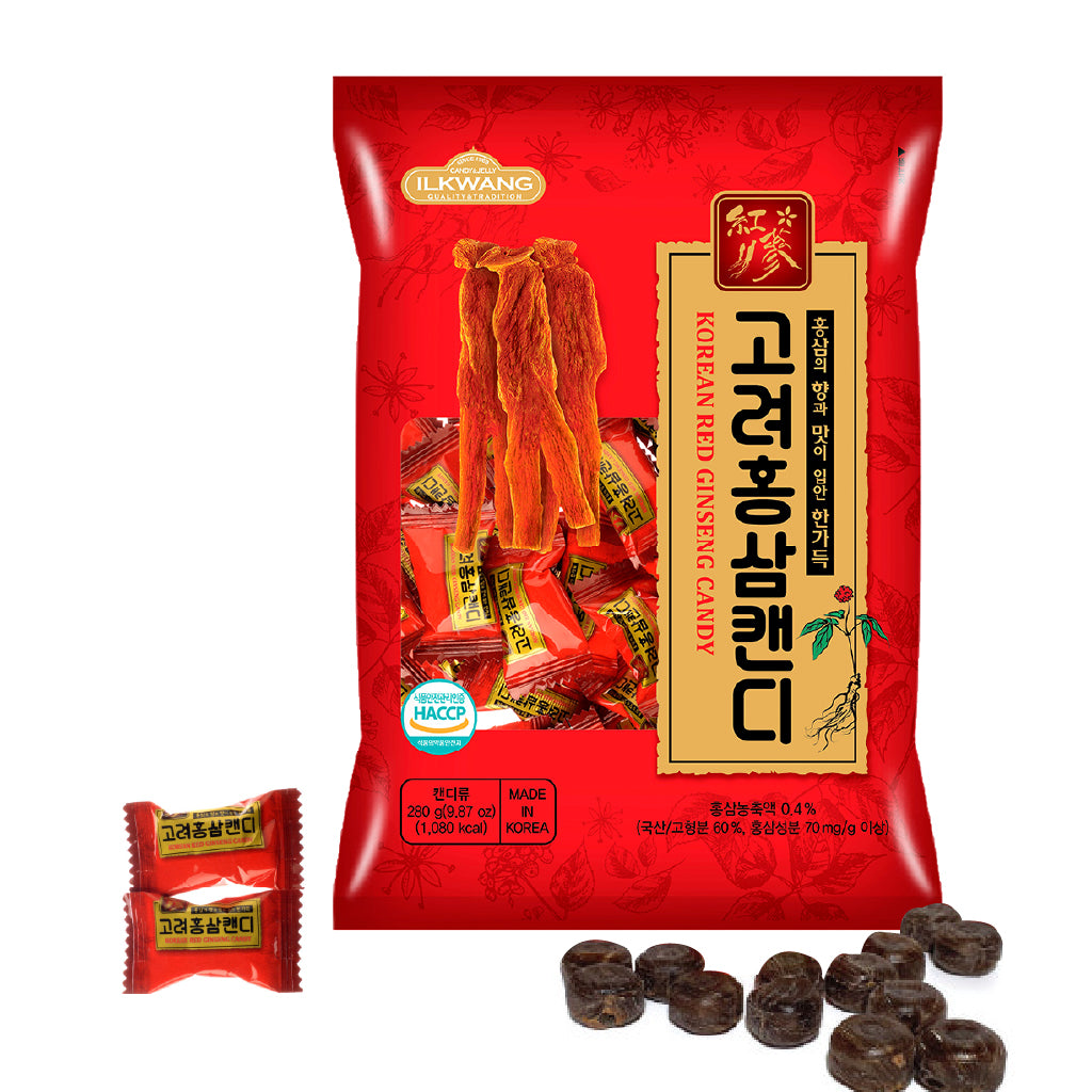 Korean Red Ginseng Candy 280g – Premium Herbal Korean Snack – MayDay Mall